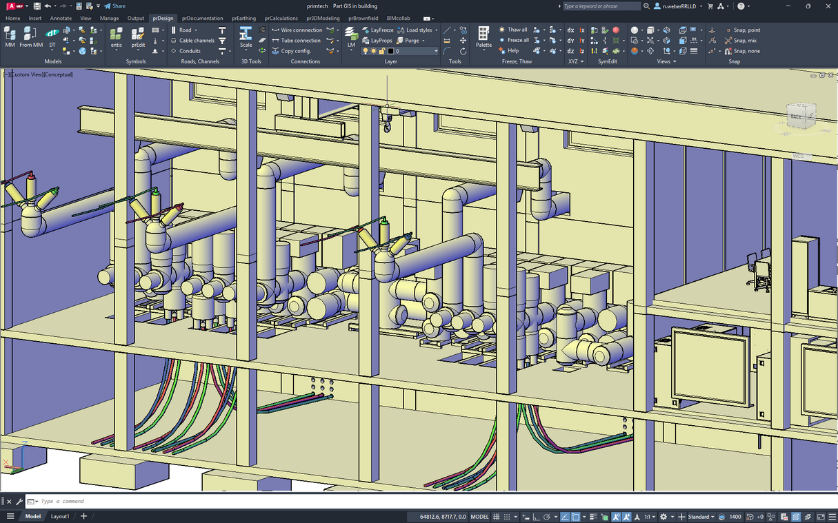primtech 3d | Efficient substation design and engineering