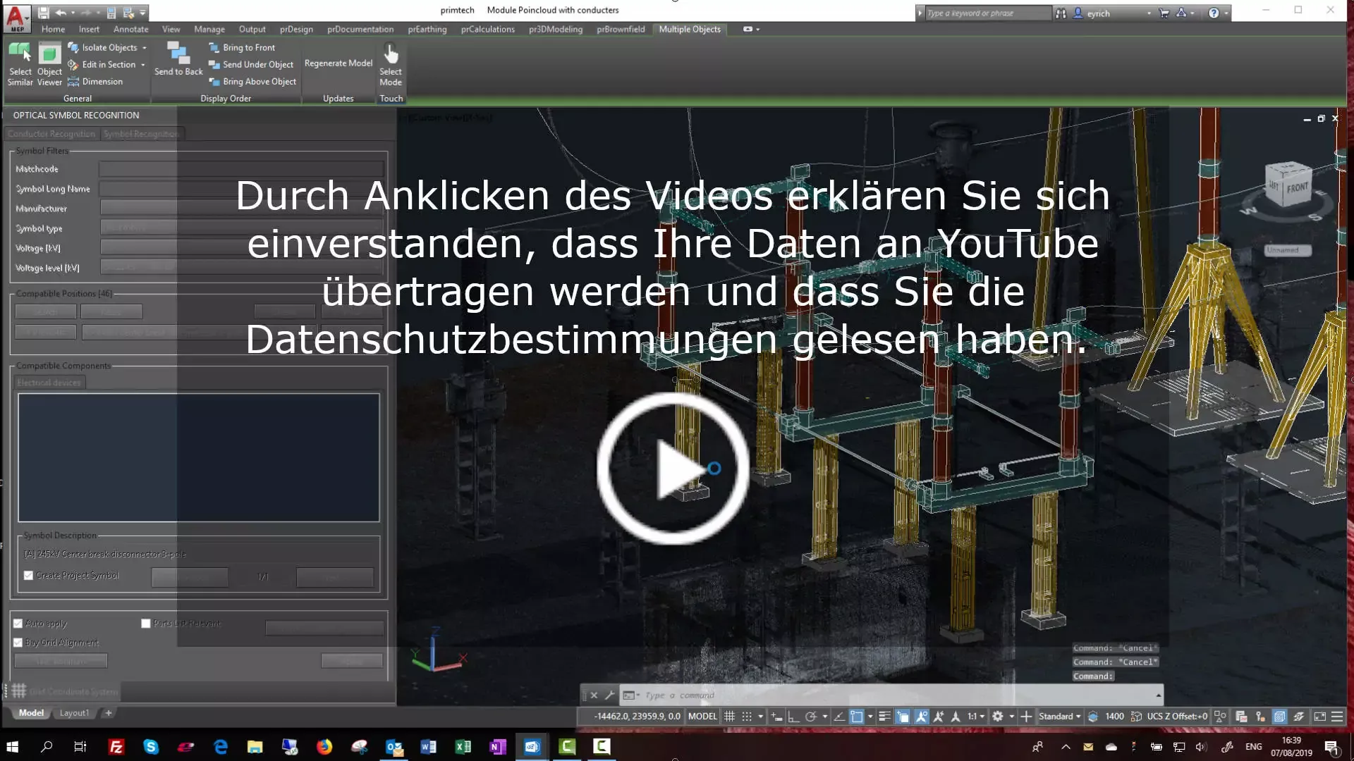 primtech Videos | primtech - Intelligent 3D substation planning ...